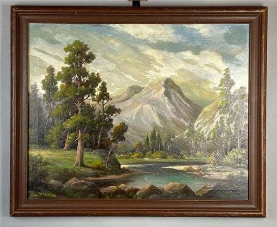 Thomas P. Patten | Mountain Landscape | MutualArt