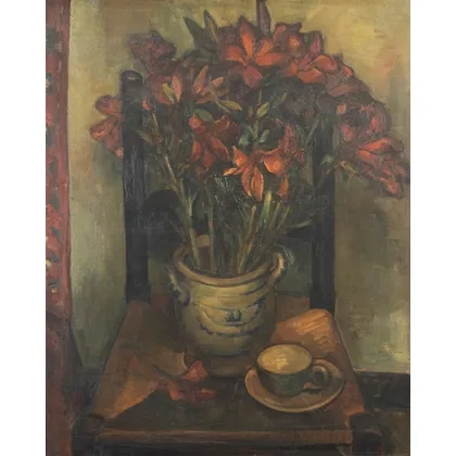 Mathieu Wiegman | Stilleven met leliën | MutualArt