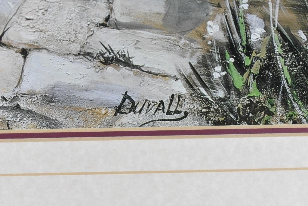 Roger Duvall | ROGER DUVALL PASSAGEWAY IN PROVENCE REPROD. PRINT ...