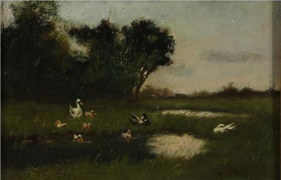 Daniel Rudolph Ruijs | Ducks at the water's edge | MutualArt