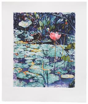 Joseph Raffael | Hydrangea (1976) | MutualArt