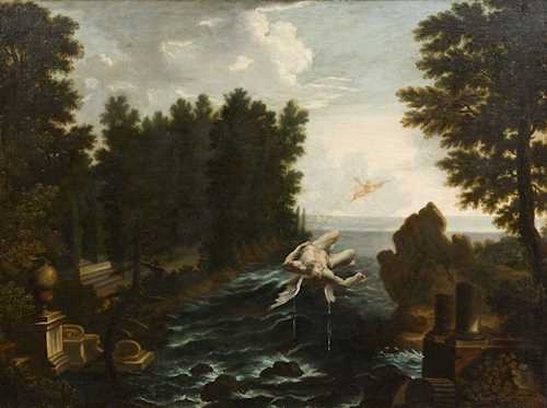 Italian School, 18th Century | The Fall of Icarus | MutualArt