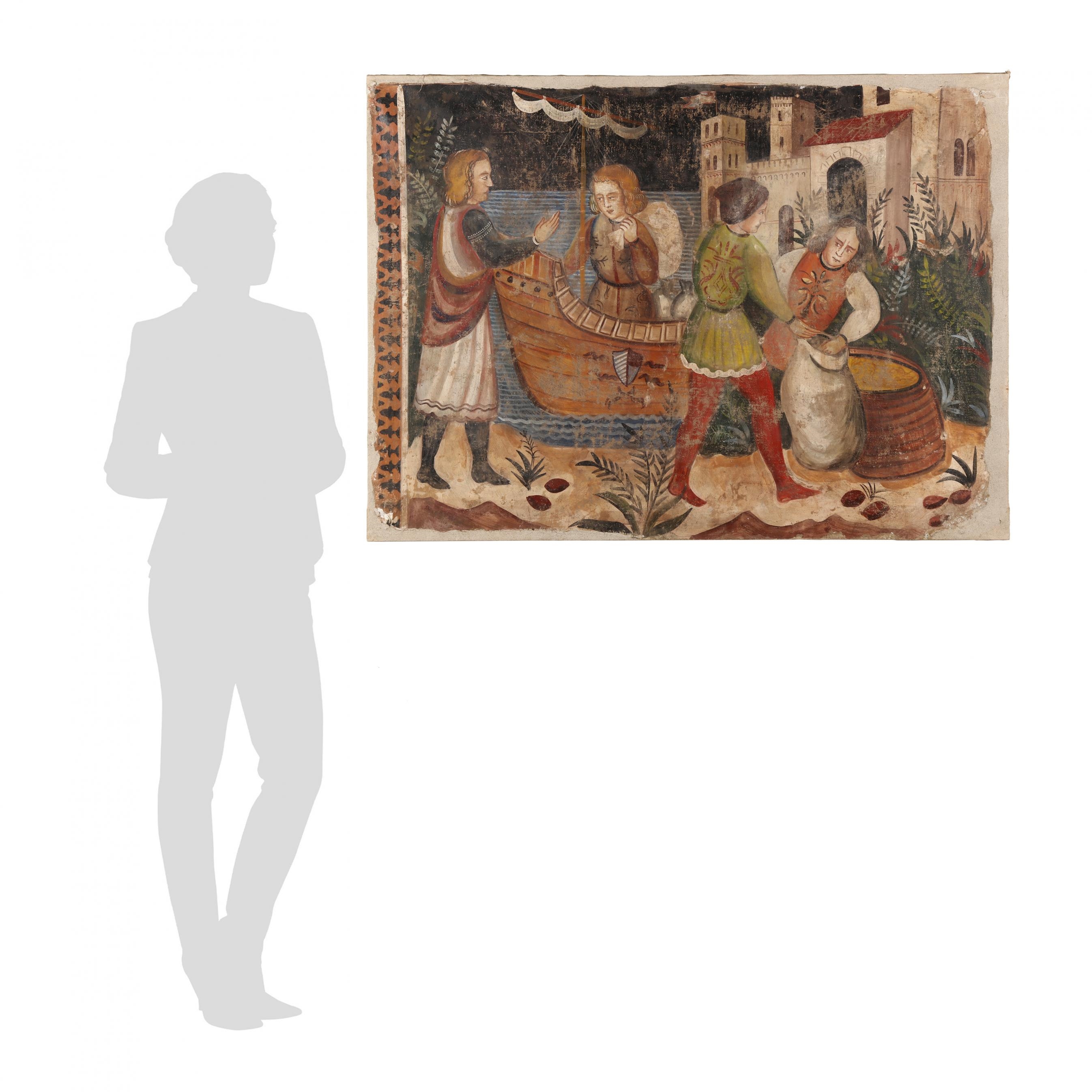 Italian School | A Vintage Italian Fresco Style Painting | MutualArt
