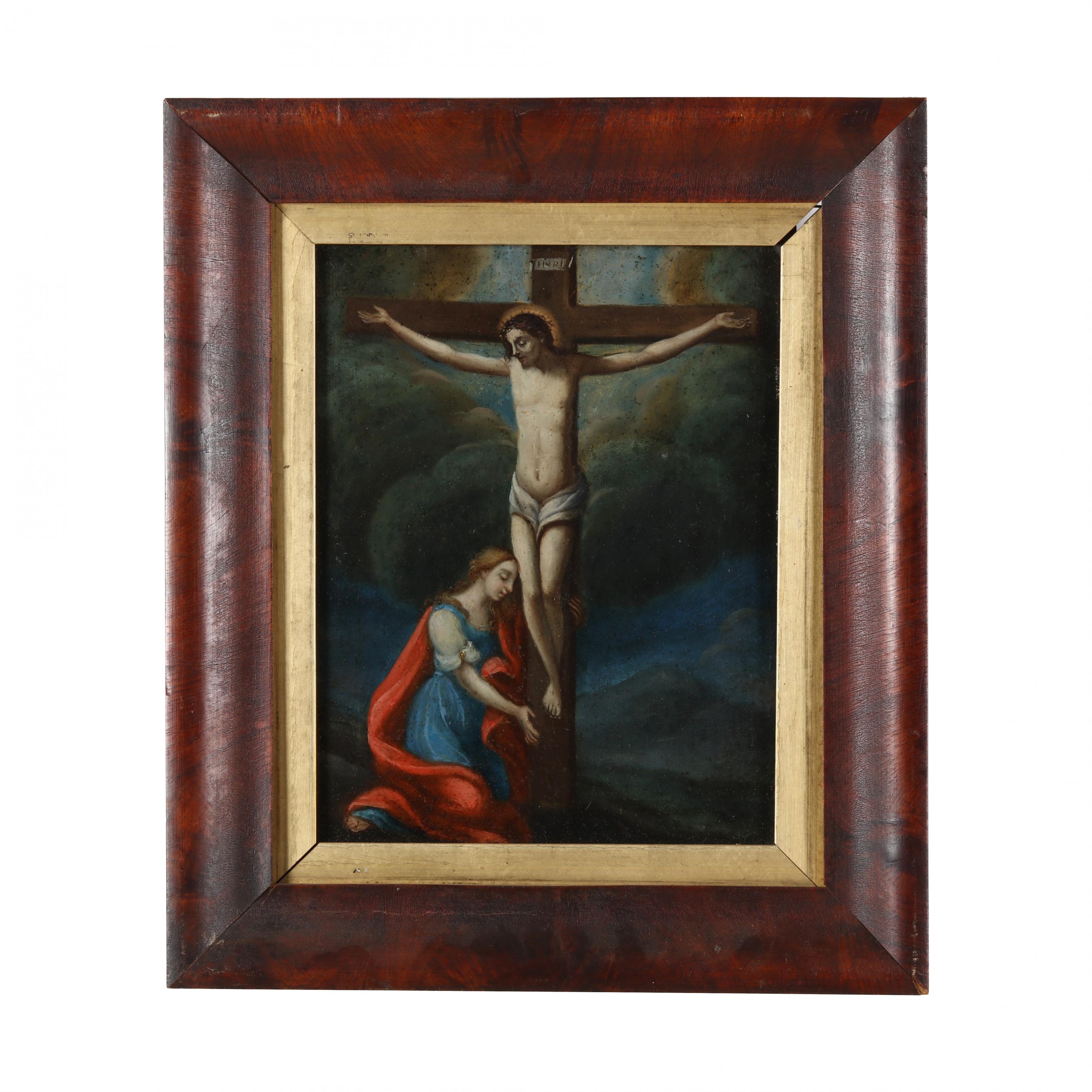 Guido Reni | Christ Crucified with Mary Magdalene | MutualArt