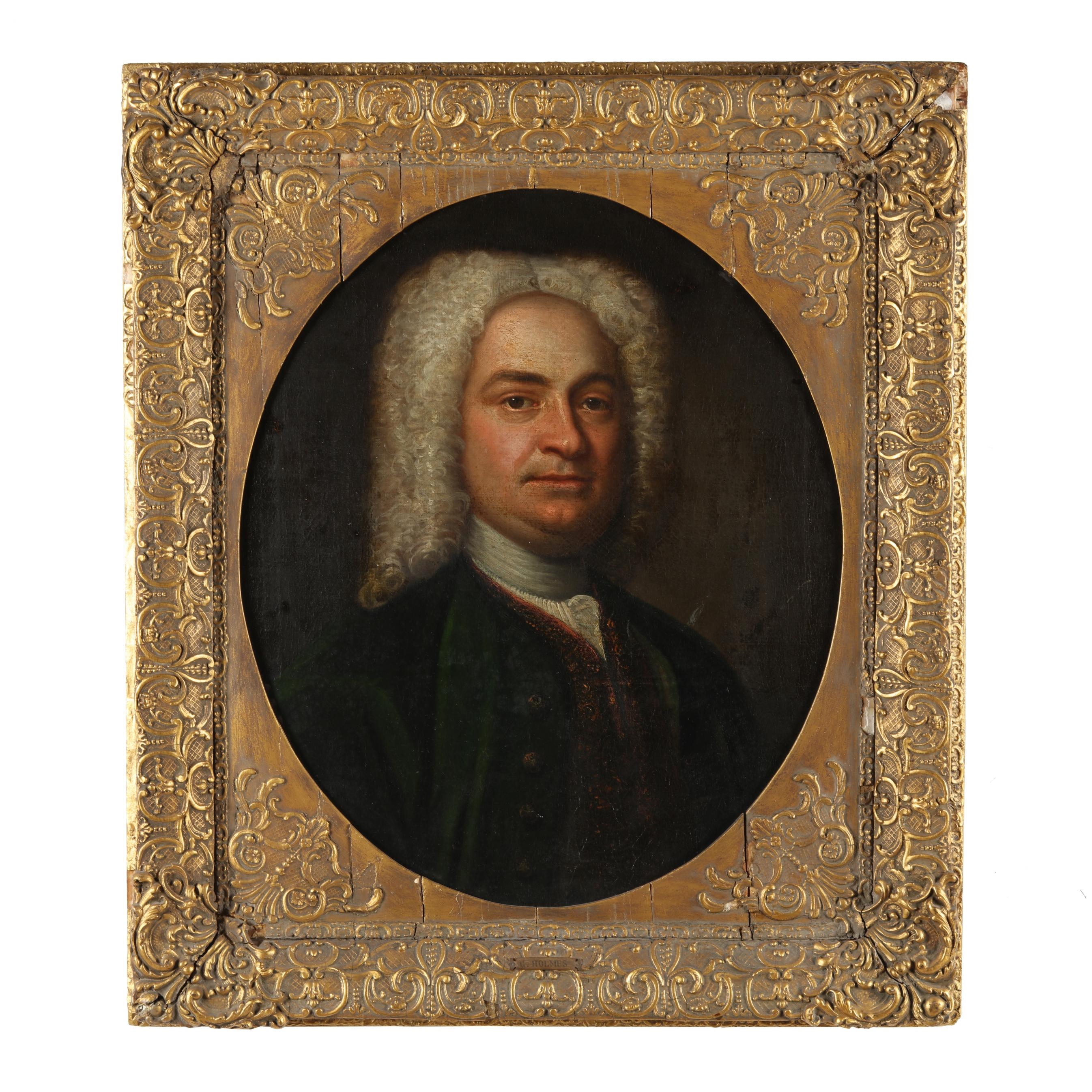 British School, 18th Century | Portrait of a Man in a Red Coat | MutualArt