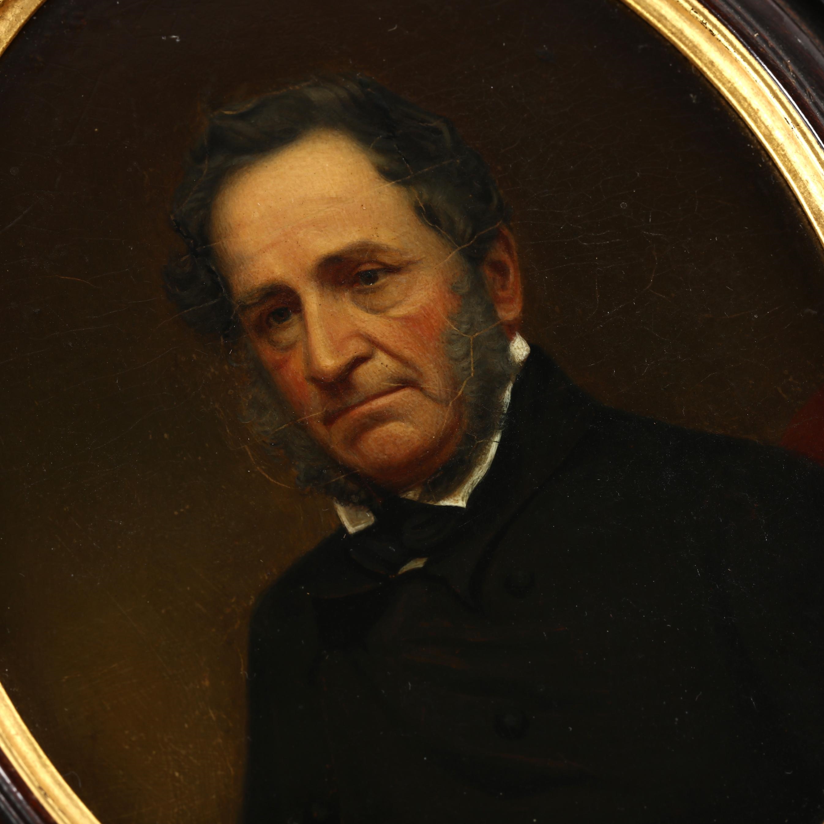 William Smith Jewett | Portrait Miniature of Congressman Jonas Phillips ...