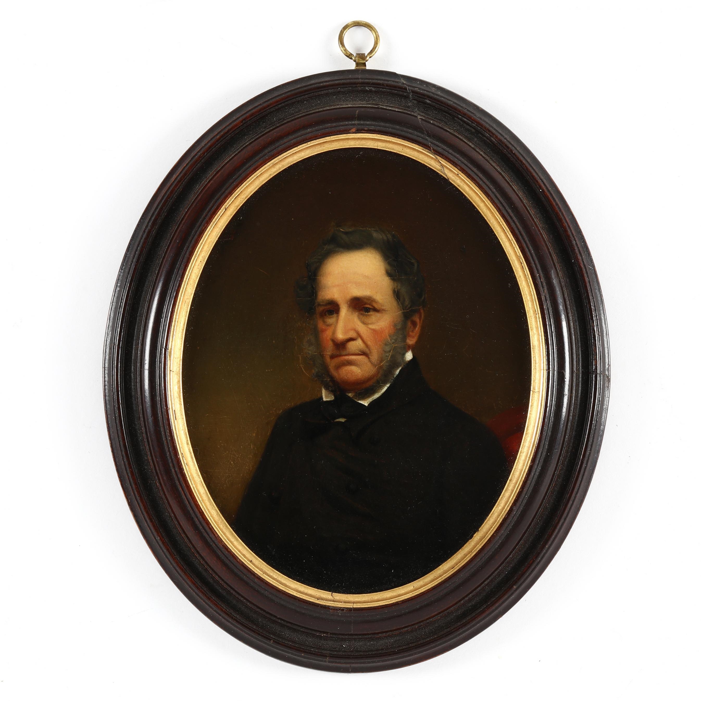 William Smith Jewett | Portrait Miniature of Congressman Jonas Phillips ...
