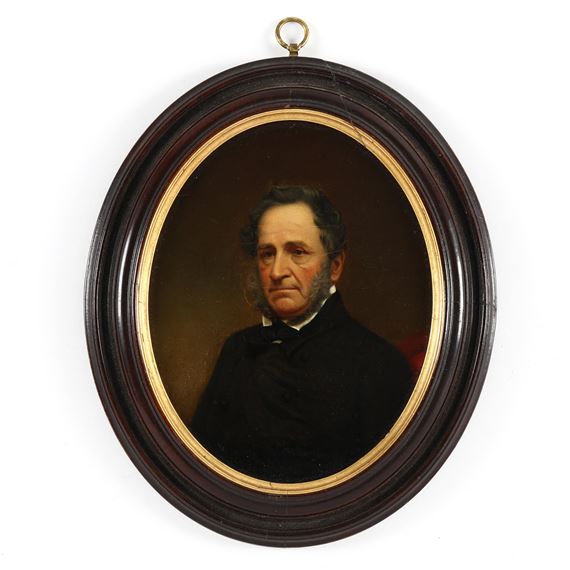 William Smith Jewett | Portrait Miniature of Congressman Jonas Phillips ...