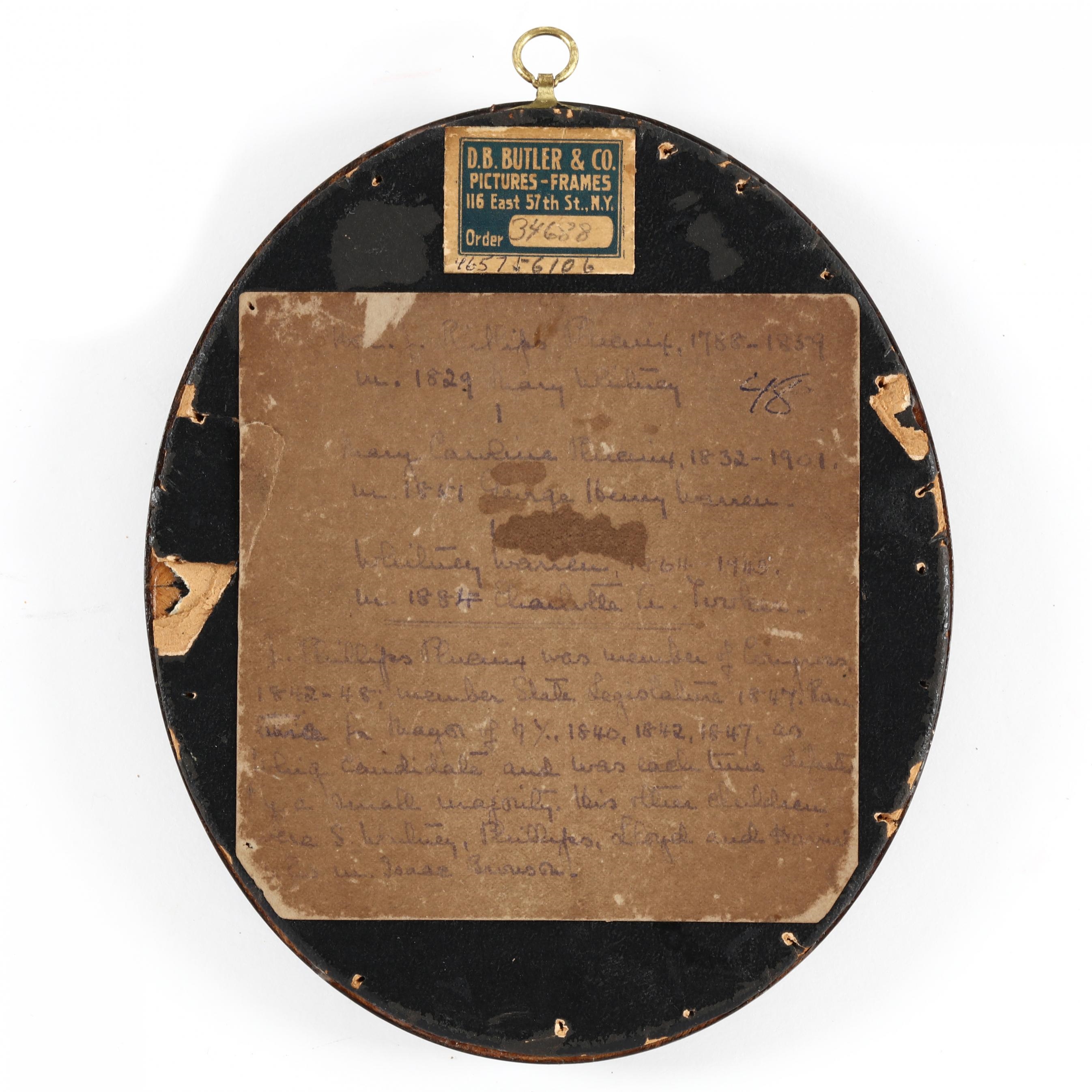 William Smith Jewett | Portrait Miniature of Congressman Jonas Phillips ...