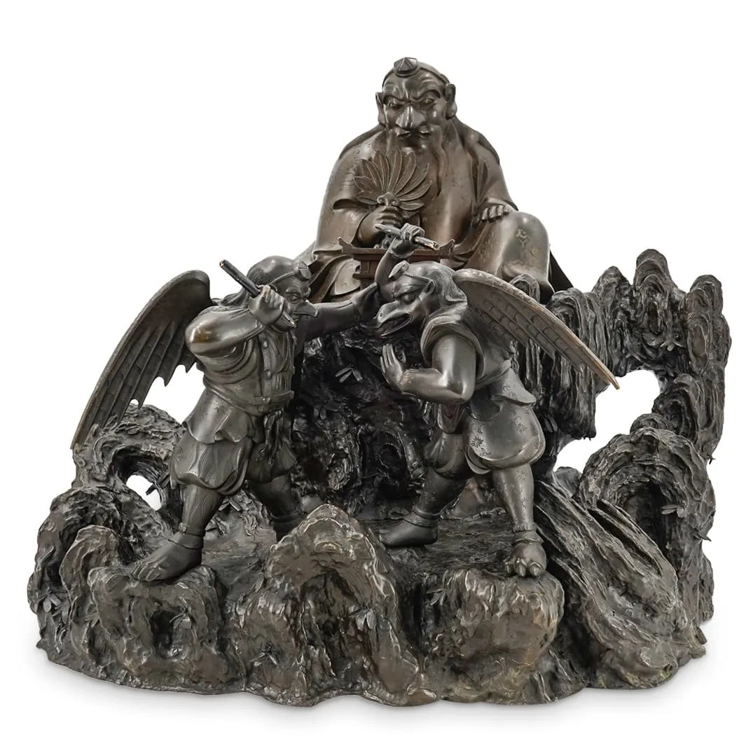 Japanese School, 19th Century | Tengu chieftain | MutualArt