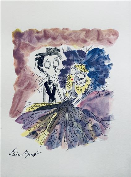 Tim Burton | The Funeral Wedding | MutualArt