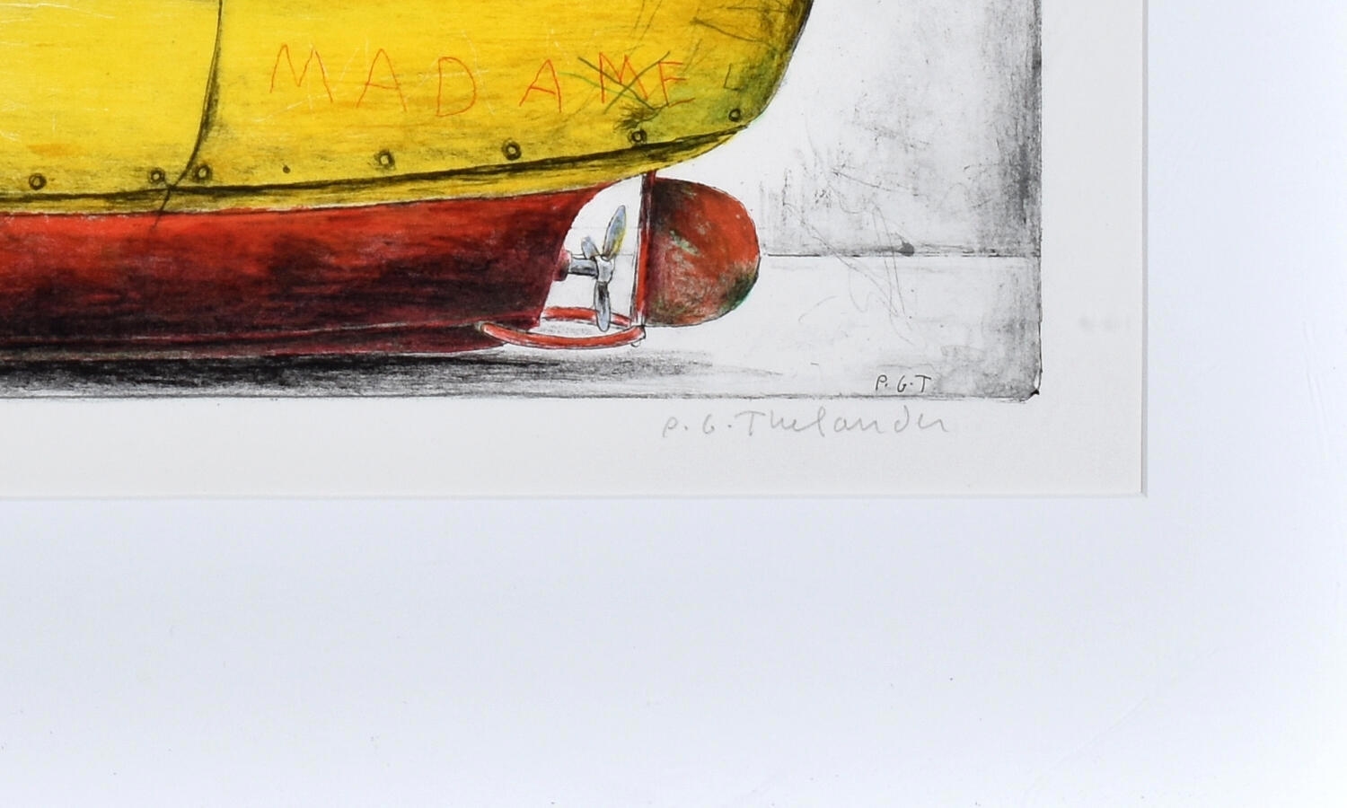 Par Gunnar Thelander | Per Gunnar Thelander Color etching Artist born ...