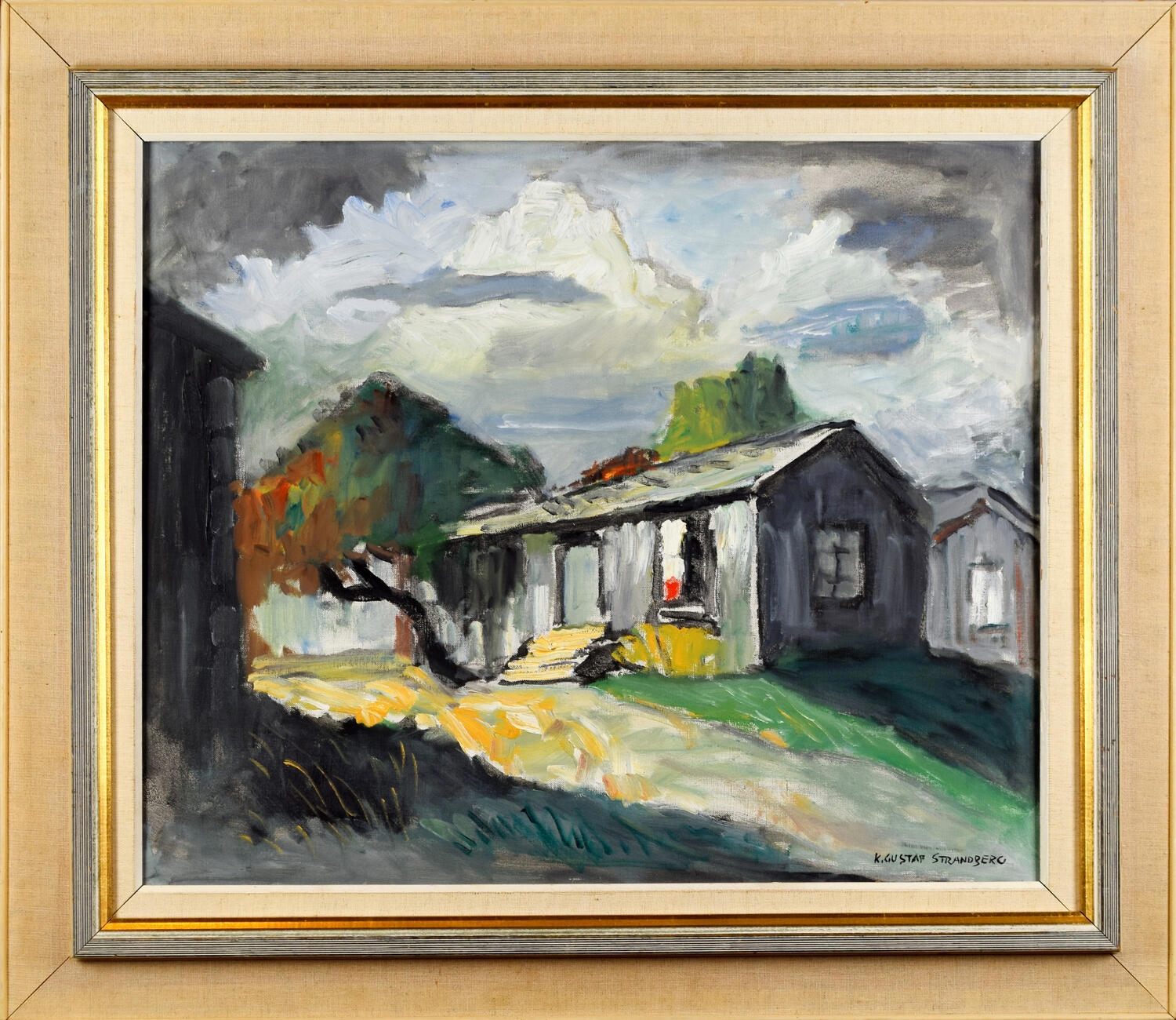 Karl Gustaf Strandberg | Karl Gustaf Strandberg 1891-1981 Oil on canvas ...