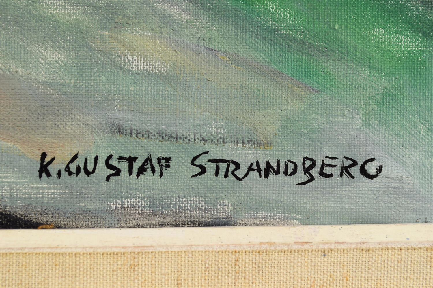 Karl Gustaf Strandberg | Karl Gustaf Strandberg 1891-1981 Oil on canvas ...