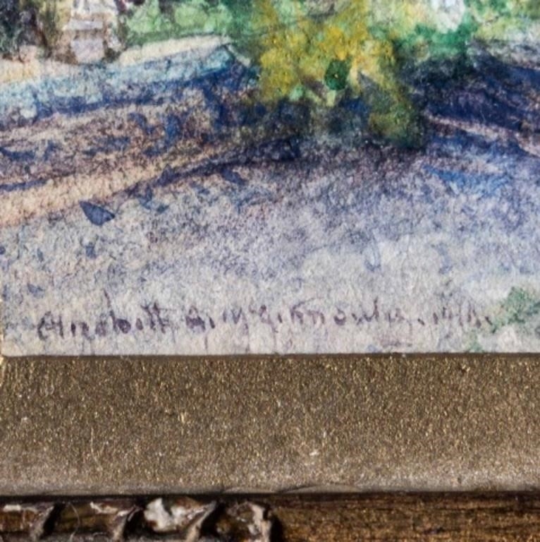 Elizabeth A. McGillivray Knowles | pine on the bank (1910) | MutualArt