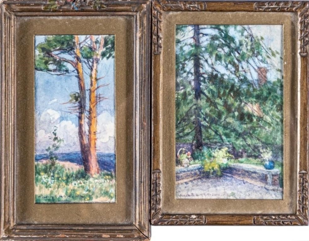 Elizabeth A. McGillivray Knowles | pine on the bank (1910) | MutualArt