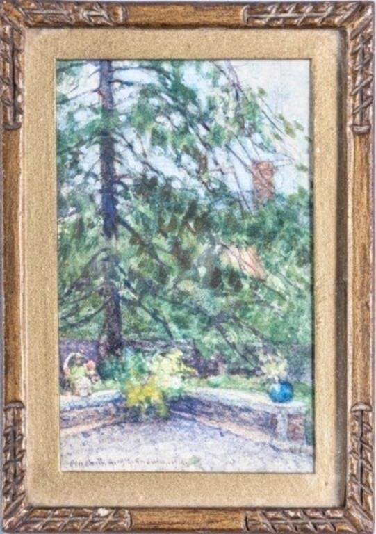 Elizabeth A. McGillivray Knowles | pine on the bank (1910) | MutualArt