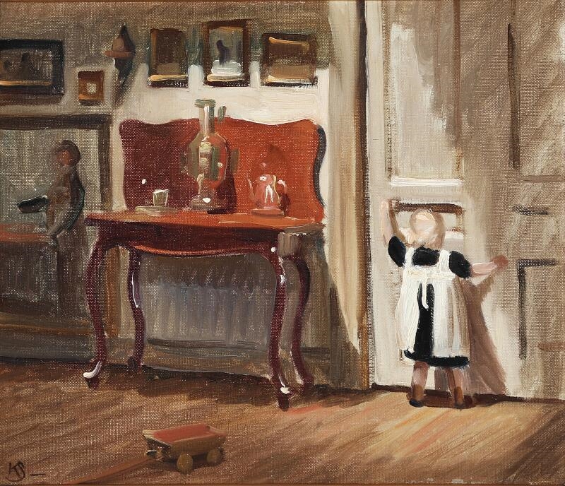 Knud Sinding | Interior from the publisher Carl Stender's (1862–1902 ...