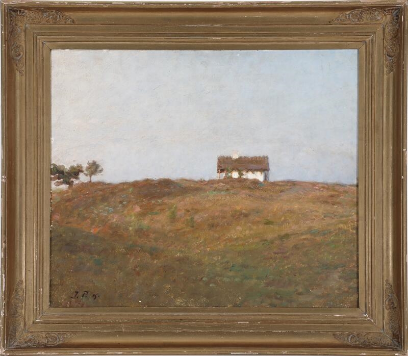Julius Paulsen | Landscape with a white farm near Tibirke (1915 ...