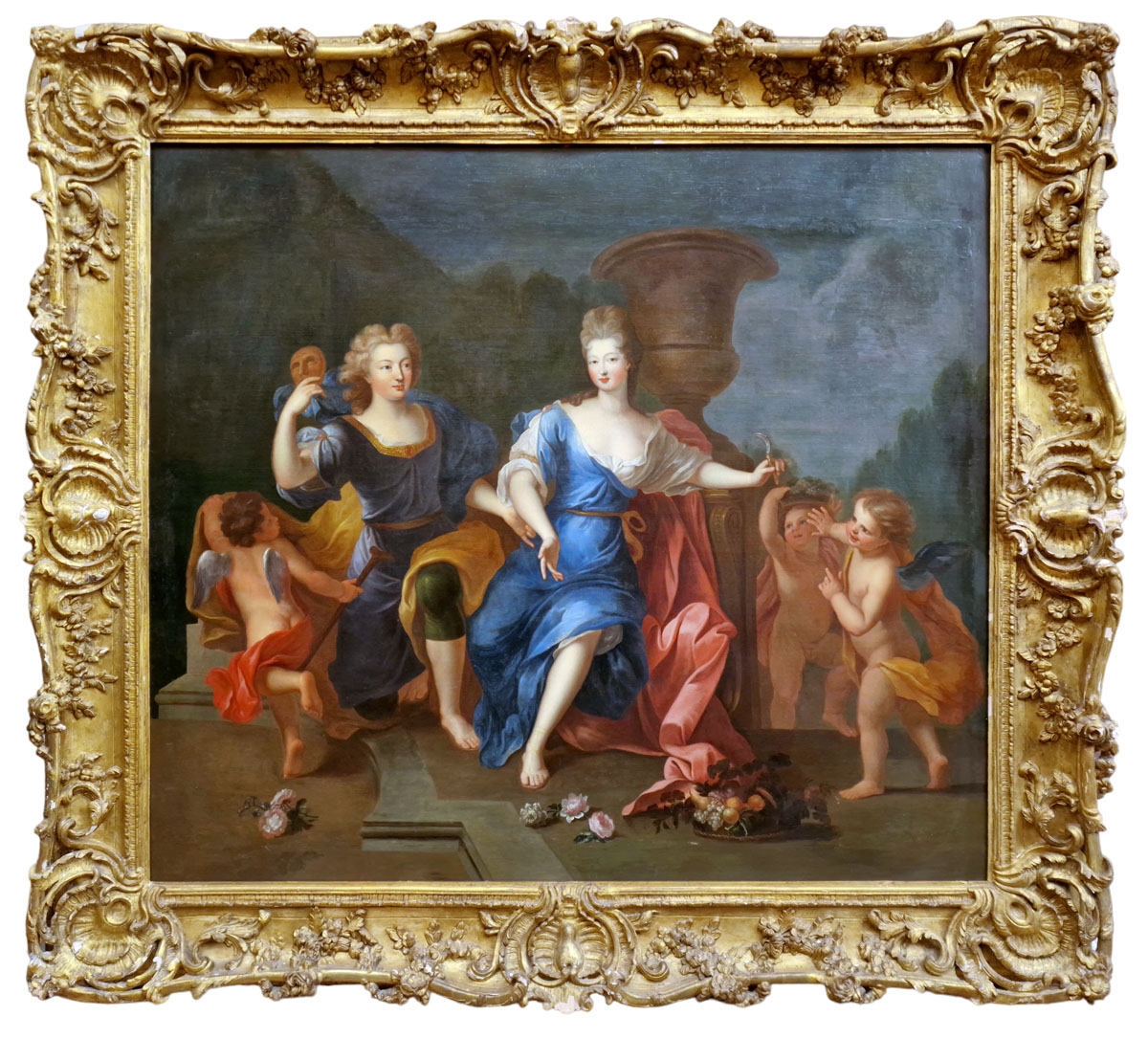 Pierre Gobert | Portrait de la Duchesse d’Orléans et du Comte de ...