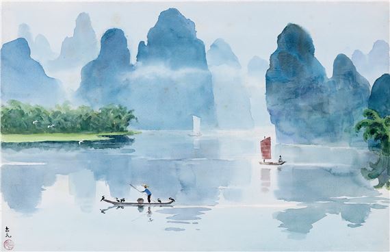 Gu Yuan | SCENERY OF LI JIANG | MutualArt