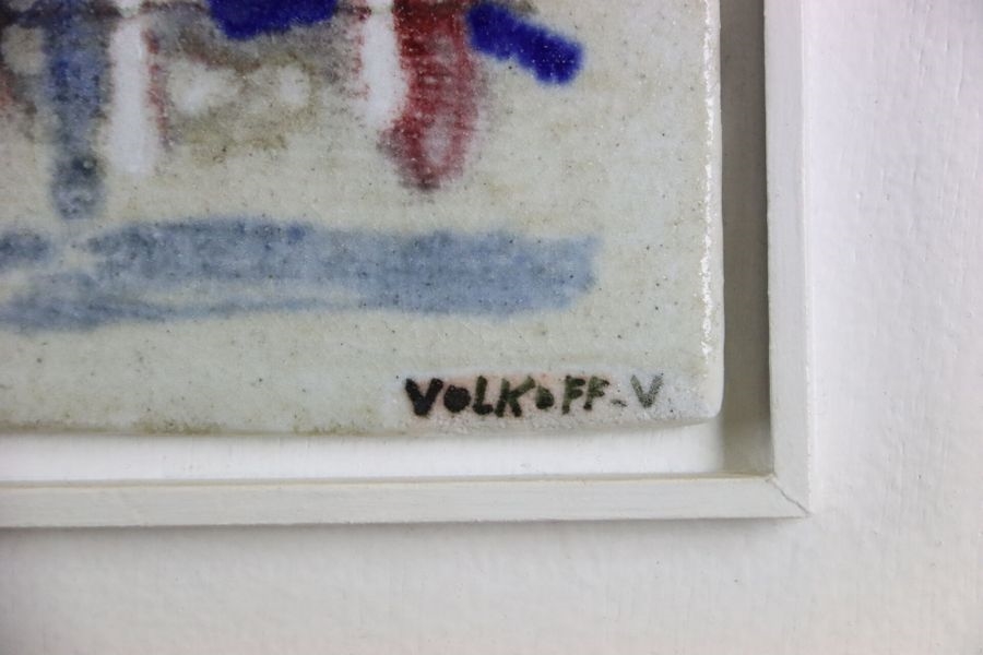 Voldemar Volkoff | Signed lower right and mounted on panel | MutualArt