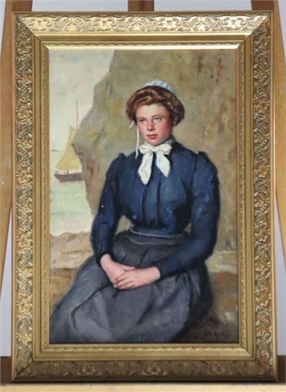 Jacques Eugène Feyen | The Breton woman | MutualArt