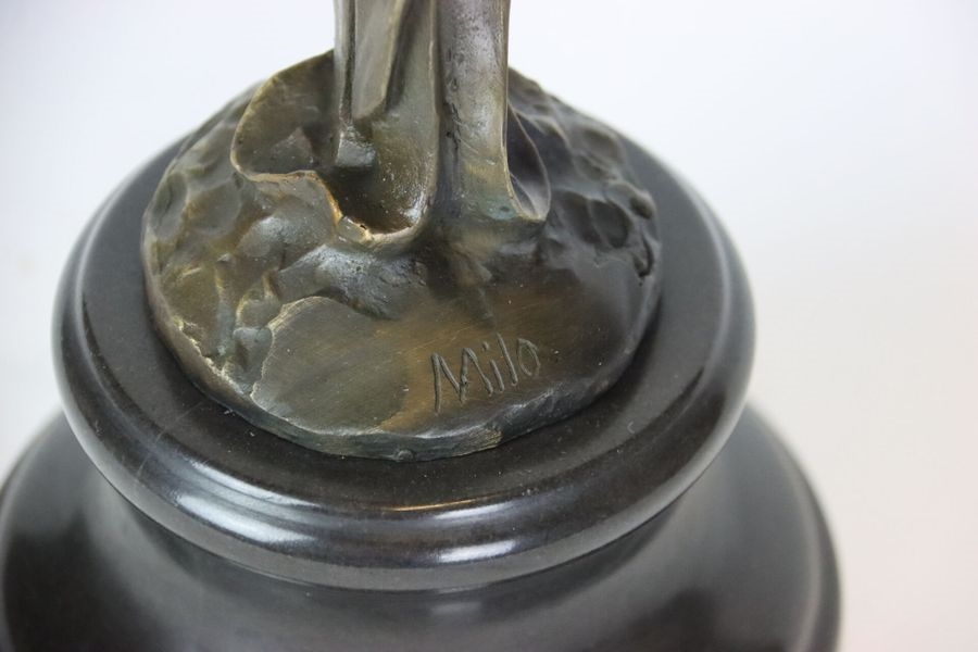 Milo Martin | The acrobat with ribbon and hoop | MutualArt