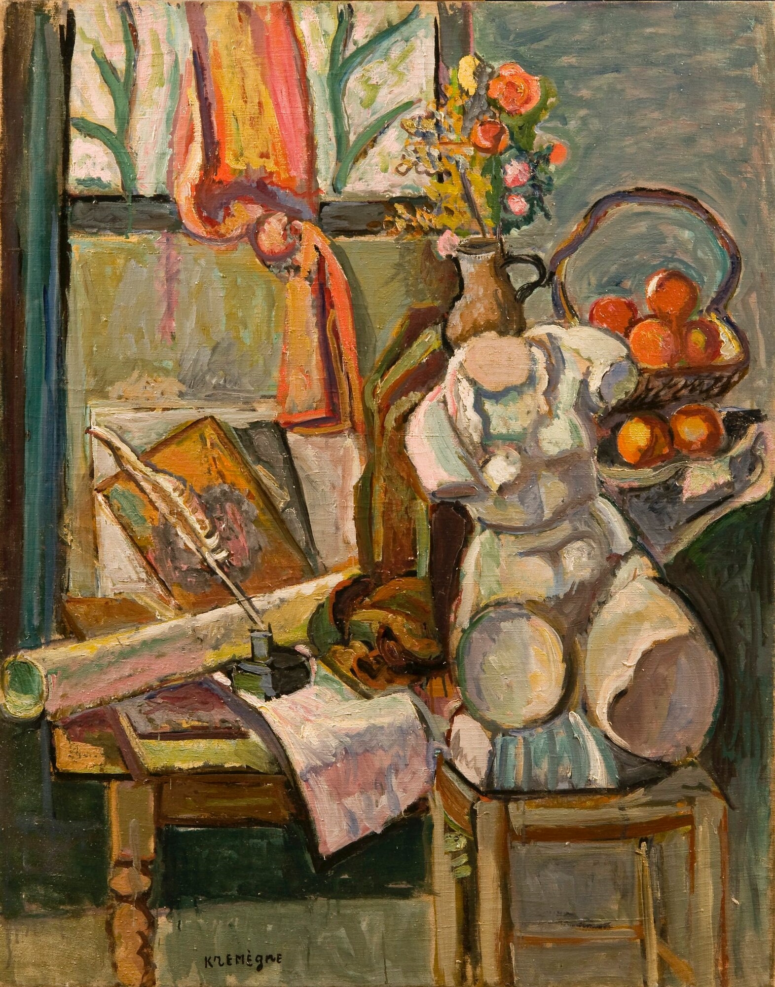 Pinchus Krémègne | Artist's Studio | MutualArt