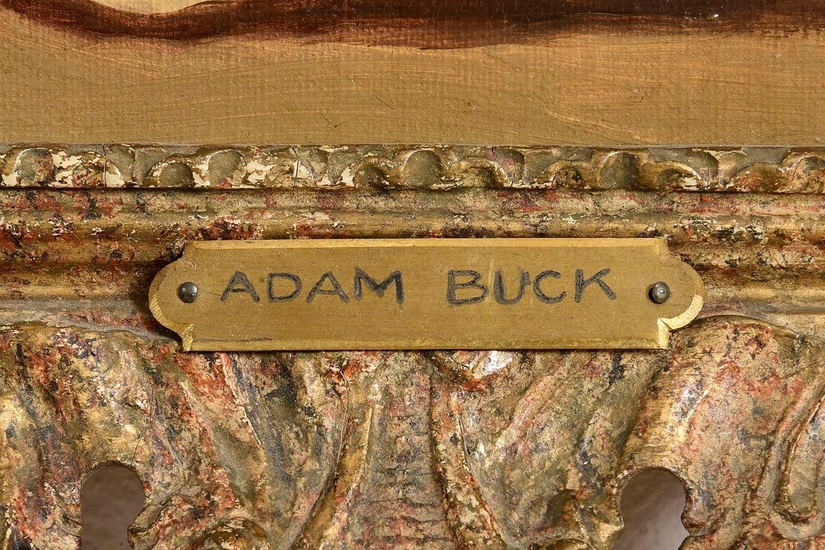 Adam Buck | Portrait of a Lady in a White Dress | MutualArt