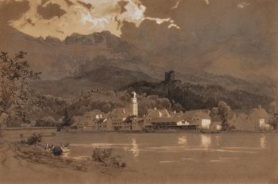 Edward Theodore Compton | A view of Mount Sassolungo (1914) | MutualArt