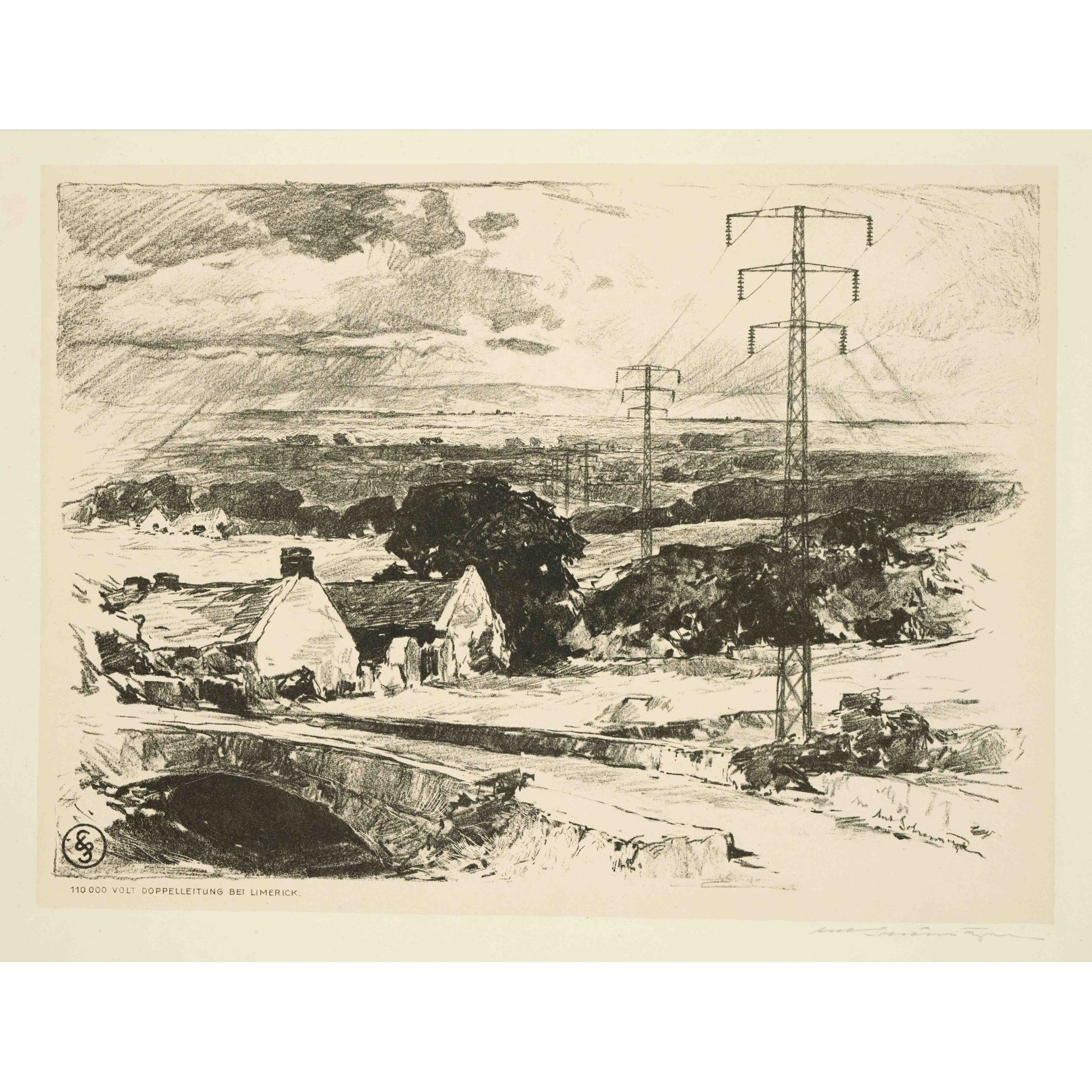 Anton Scheuritzel | series of 20 hand-signed lithographs on the ...