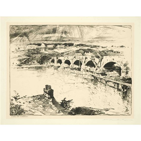Anton Scheuritzel | series of 20 hand-signed lithographs on the ...