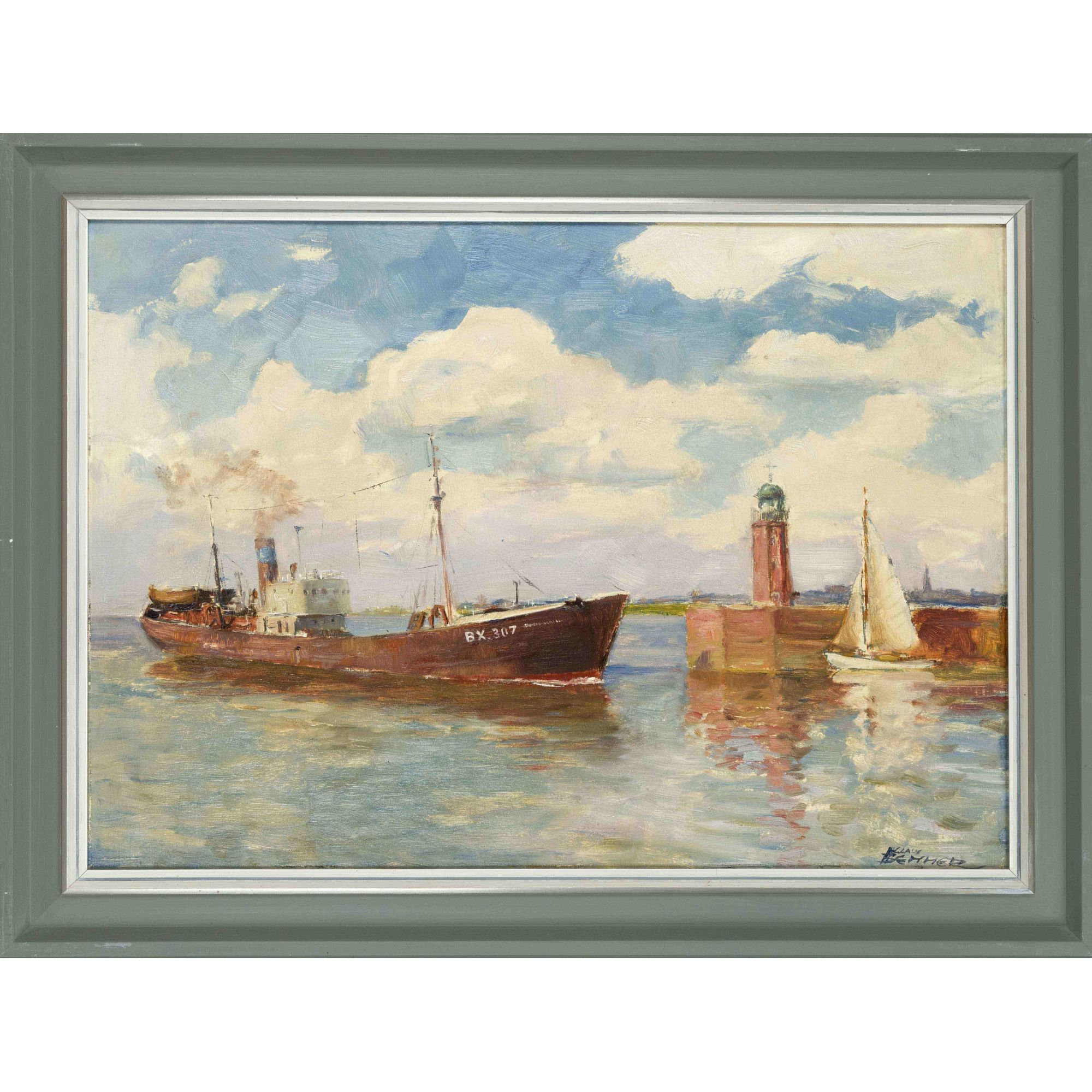 Klaus Bremmer | German marine painter in Bremerhaven | MutualArt