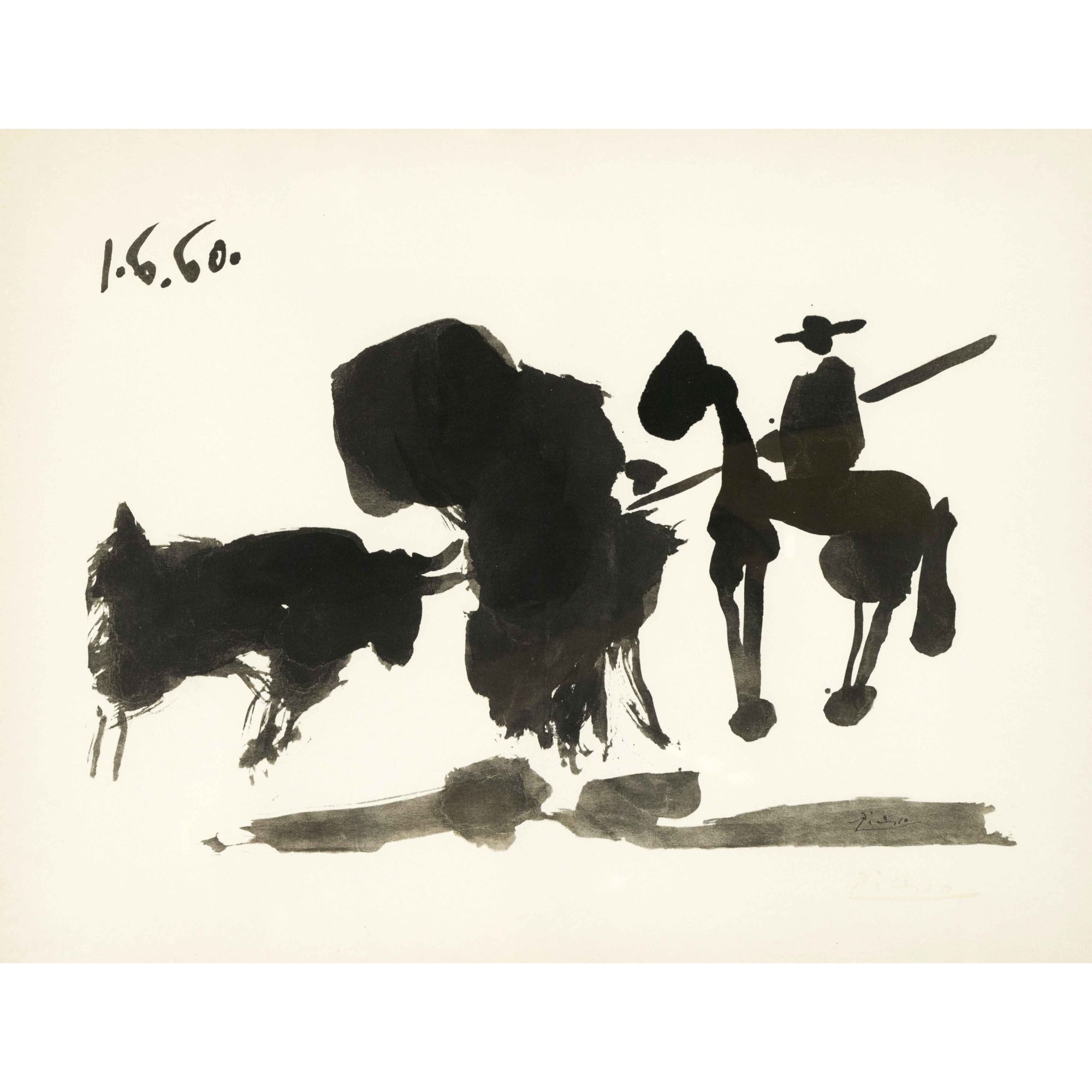 Pablo Picasso | Bullfight | MutualArt