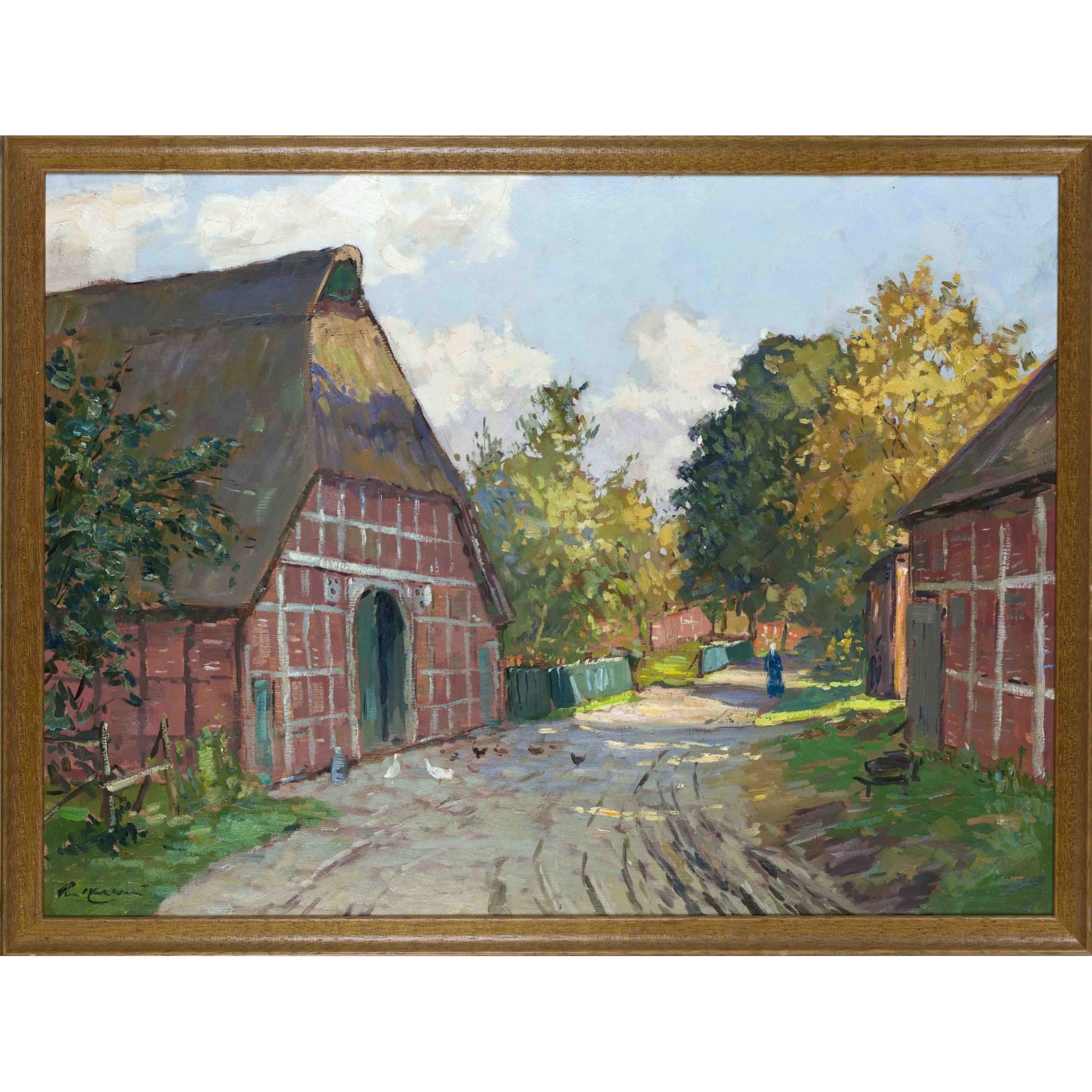 Paul Ernst Wilke | Bremerhaven landscape painter (1958) | MutualArt