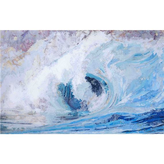 Matthew Cusick | American artist who uses collage to transform old maps ...