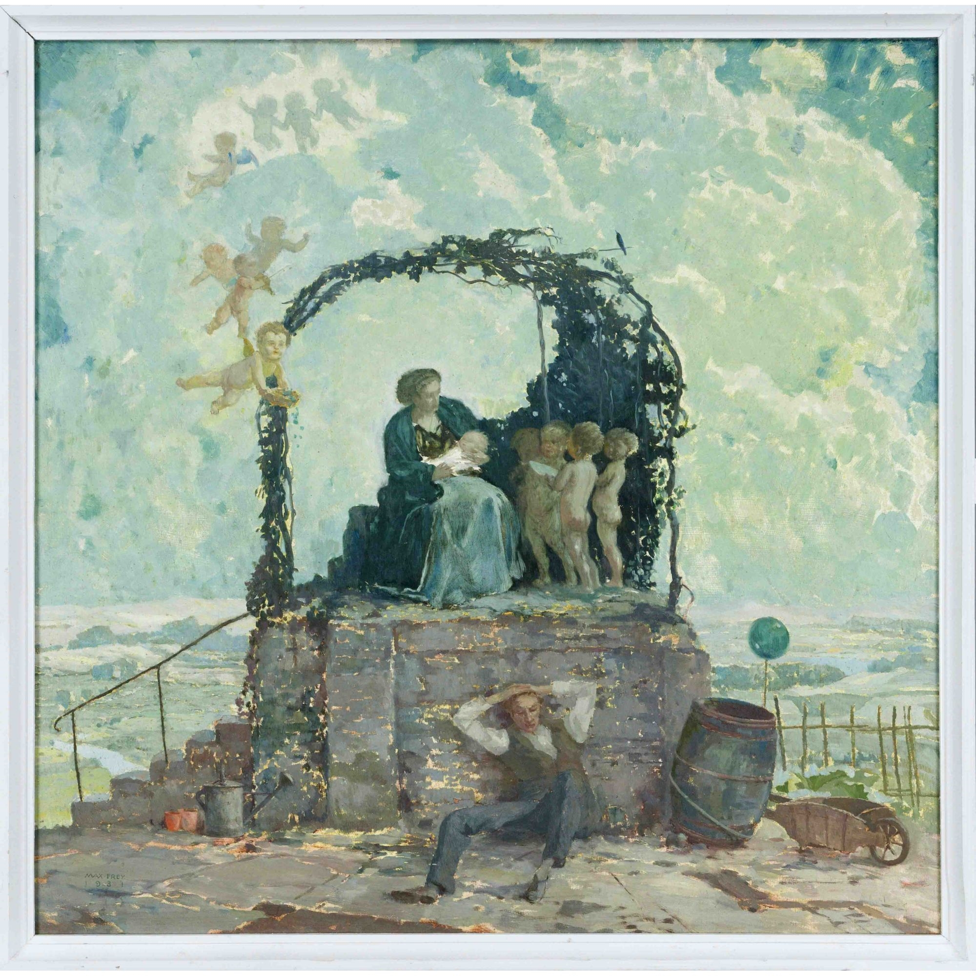 Max Frey | German painter and graphic artist of Symbolism and New ...