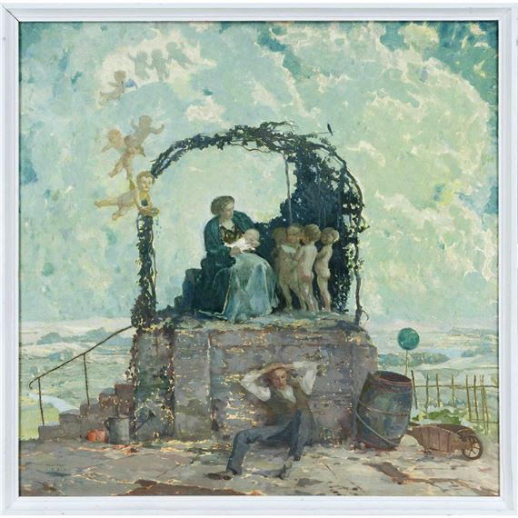 Max Frey | German painter and graphic artist of Symbolism and New ...