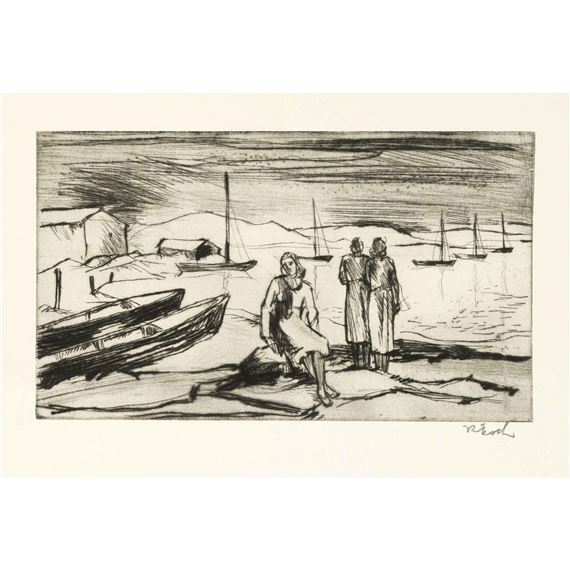 Magnus Herbert Zeller | German Expressionist painter and graphic artist ...