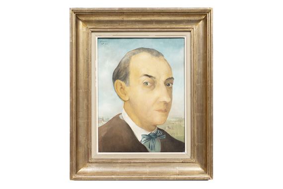 Leo Piron | Studie' (Self-portrait of the artist (1953) | MutualArt