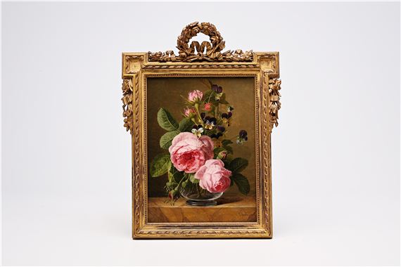 Jan Frans van Dael | Still life of flowers (1824) | MutualArt