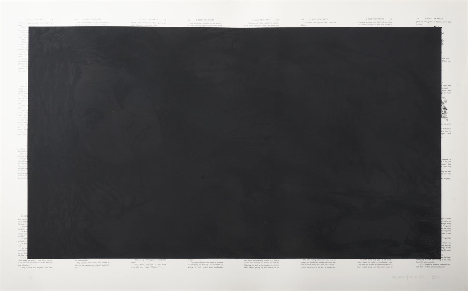 Tim Rollins | BLACK ALICE / WHITE ALICE (1989) | MutualArt