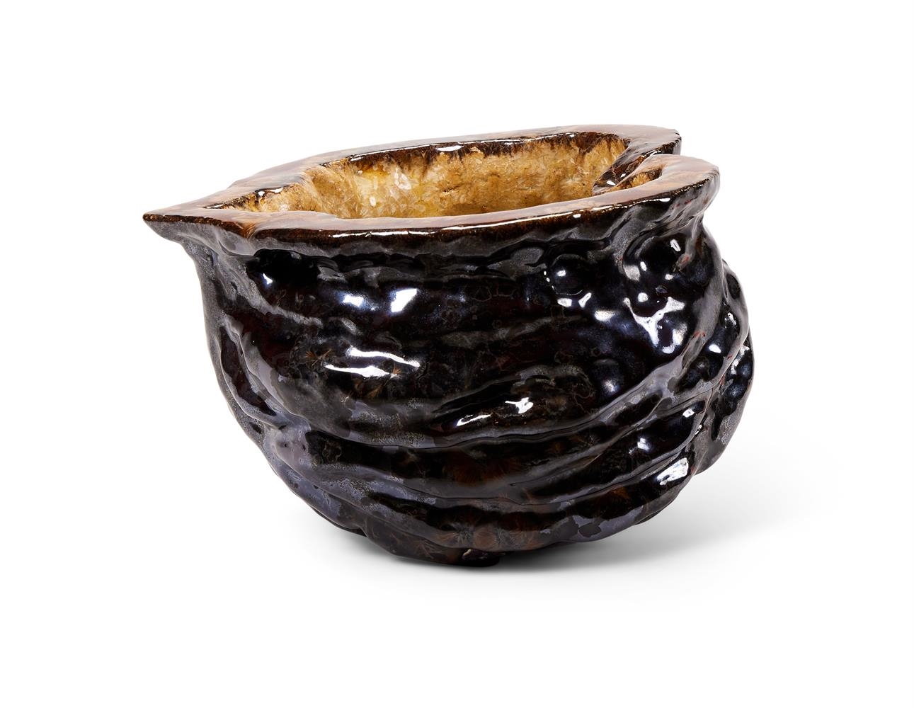 Kate Malone | KATE MALONE (B.1959) A TREACLE AND OCHRE GLAZED MODEL OF ...
