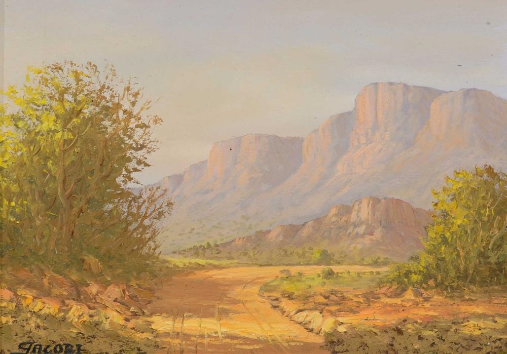 Benjamin Jacobus Davis | Mountain Landscapes | MutualArt