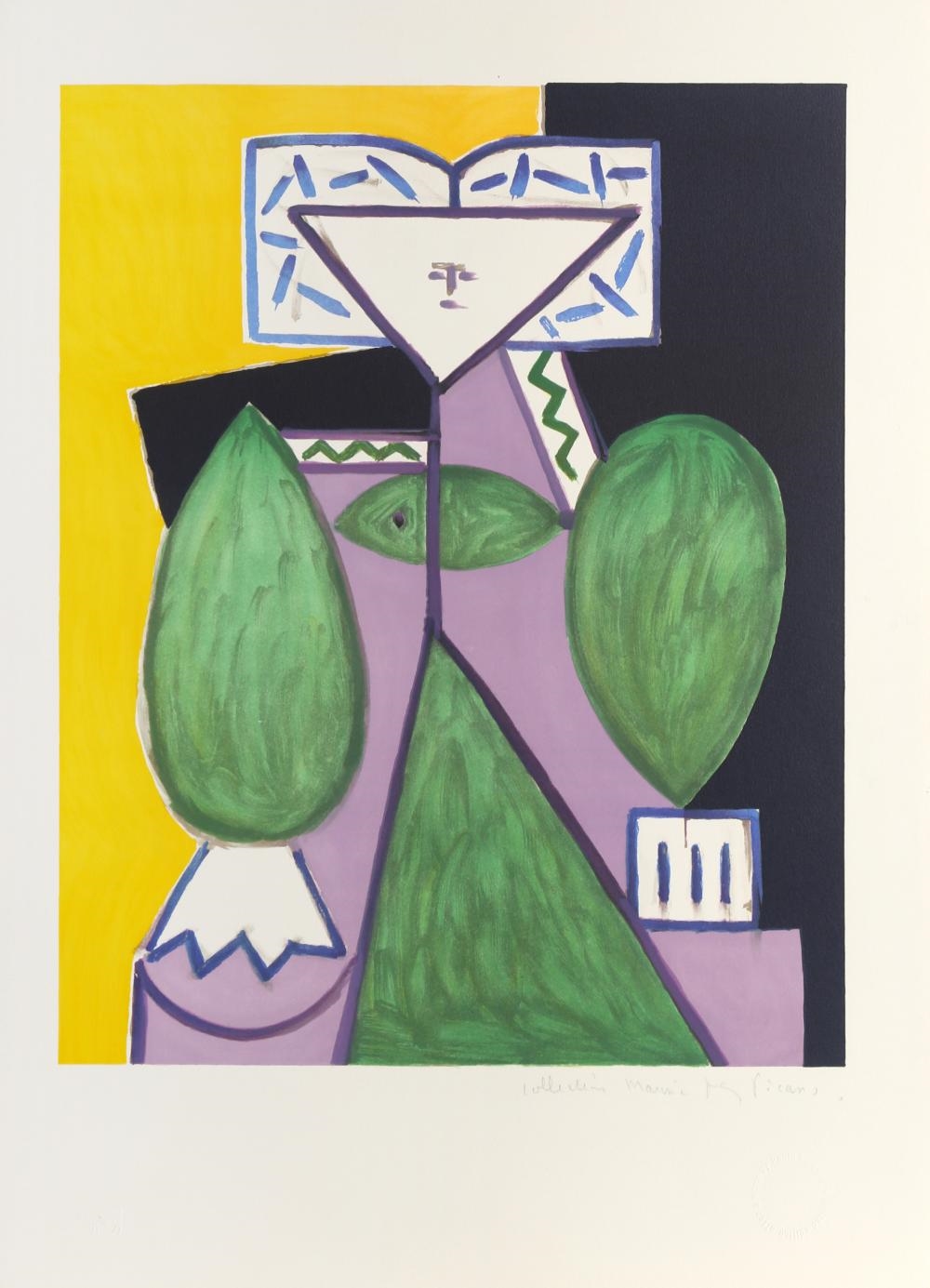Pablo Picasso | TÊTE DE FEMME (1963) | MutualArt