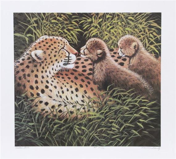 Caroline Schultz | CHEETAH LOVE (1980) | MutualArt
