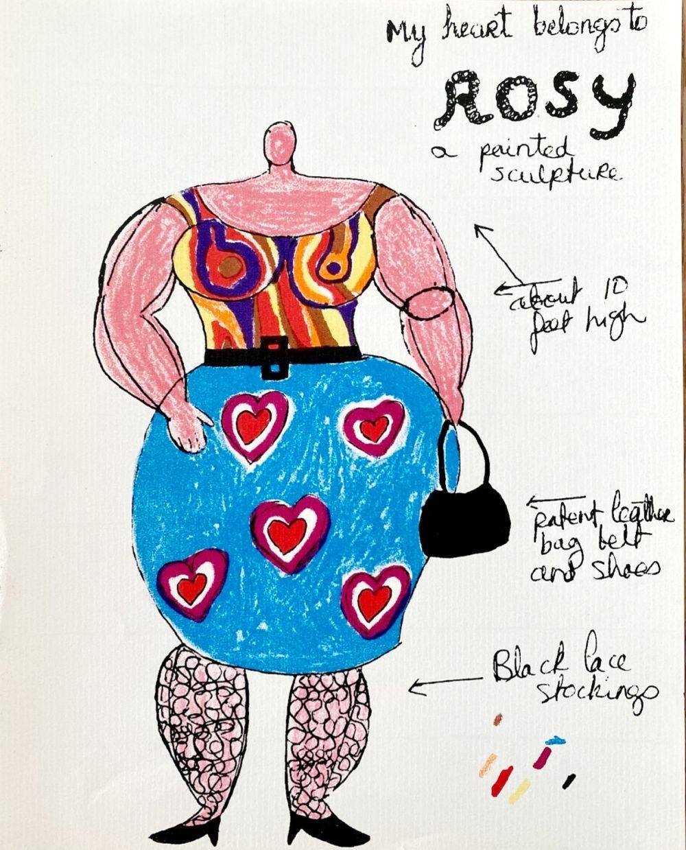 Niki de Saint Phalle | Nanas - Rosy (1966) | MutualArt