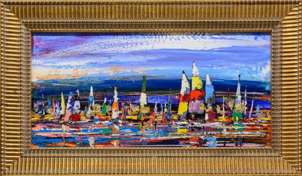 Dale Elliott | Farmhouse in landscape | MutualArt