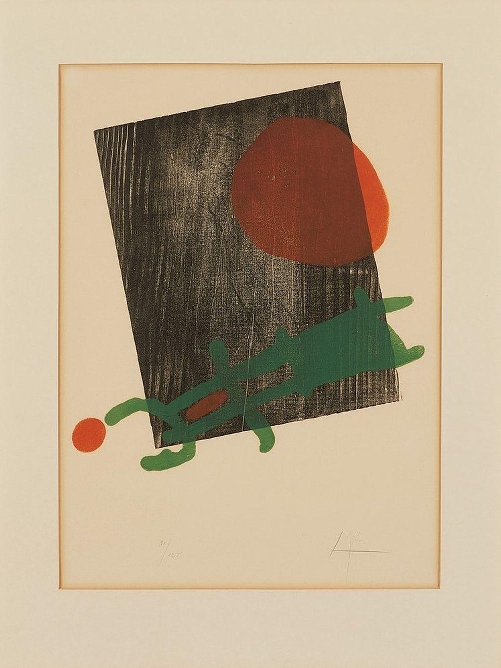 Joan Miró | A toute épreuve (1958) | MutualArt